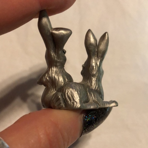Hudson Pewter | Accents | Hudson 982 Pewter Noahs Ark Rabbits | Poshmark